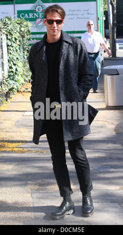 X Factor' contestant Nicolo Festa outside the ITV studios after being ...