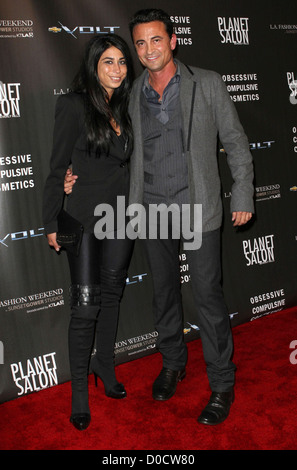 Courtenay Semel and Art Abenoza Los Angeles Fashion Week Spring/Summer ...