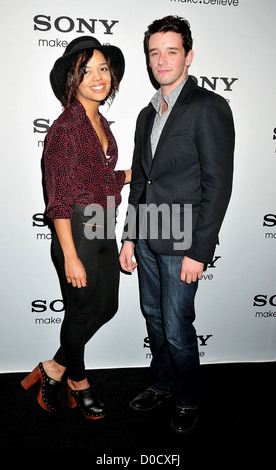 Michael Ure, at the unveiling of the world's first internet television ...