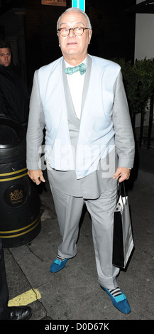 Manolo Blahnik, at Bryan Ferry's album launch, 'Olympia' at the Dean ...