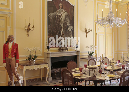 interior of Ussé Castle Indre et Loire Centre France Stock Photo - Alamy