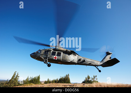 Spinning tail rotor of a Sikorsky UH-60 Blackhawk at HAATS, or High ...