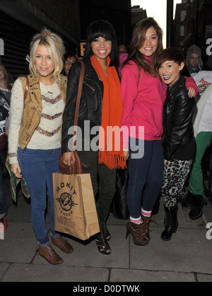 Sophia Wardman, Esther Campbell X factor Finalists, Bel Amie performing ...