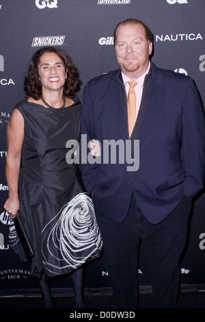 Susi Cahn and Mario Batali GQ's The Gentlemen's Ball at The Edison ...