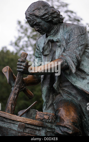 Peter the Great, Pyotr Alexeyevich Romanov, Tsar of Russia working as a ...