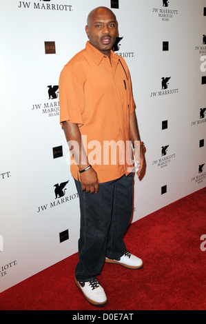 Tim Hardaway The grand opening celebration of the JW Marriott Marquis ...