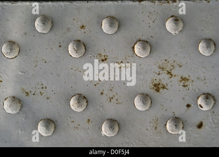 metal rivet surface structure backdrop background texture macro close ...