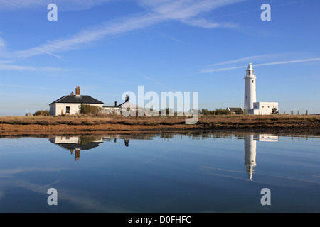 Hurst Castle with Lighthouse - Hampshire / England / UK Stock Photo - Alamy