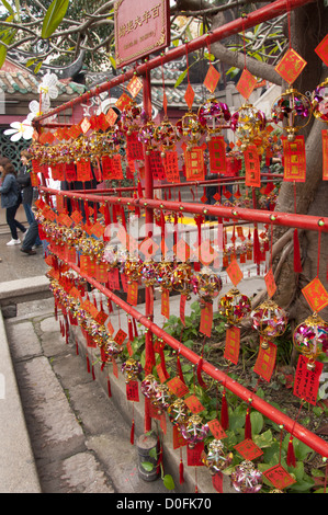 China, Macau. A-Ma Temple, the oldest temple in Macau. UNESCO Stock ...