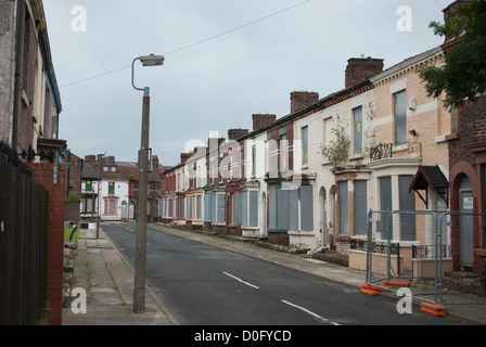 Demolition of a neighborhood in Liverpool Stock Photo - Alamy