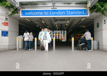Stansted Airport terminal entrance Stock Photo - Alamy