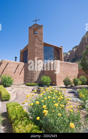 Christ in the Desert monastery, New Mexico Stock Photo - Alamy