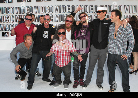 The cast of "Jackass", Johnny Knoxville, Bam Margera, Dave England, Wee ...