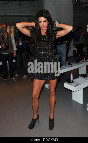 Janice Dickinson London Fashion Week A/W 2011 - Julien Macdonald ...