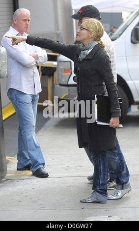 Madonna directs her film for her new movie W.E. The film, written and ...