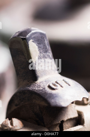 Close-up of an old lightswitch Stock Photo - Alamy