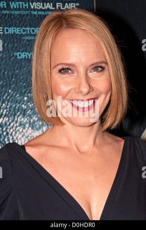 Amy Ryan at the New York premiere of "Escape Plan". (Photo by Jennifer ...