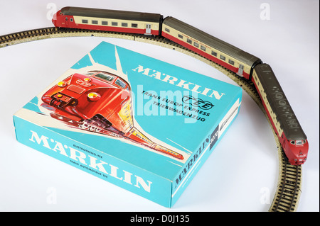 Marklin toy train set Stock Photo - Alamy