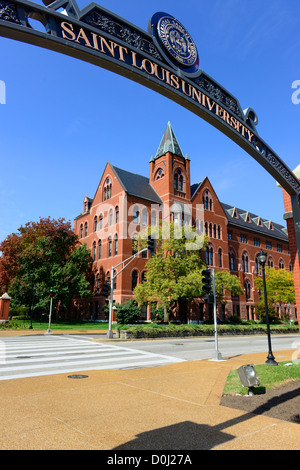 Saint Louis University St. Louis MO Campus Stock Photo - Alamy