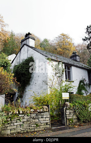 Dove cottage in Grasmere Village Cumbria Lake District England UK GB EU ...