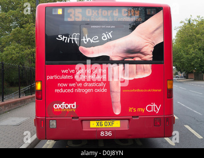 Oxford clean air bus Stock Photo - Alamy