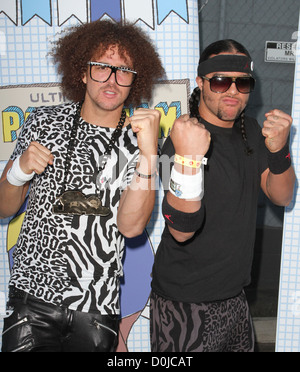 LMFAO - Redfoo & Sky Blu at the 2010 MTV Movie Awards held at the ...