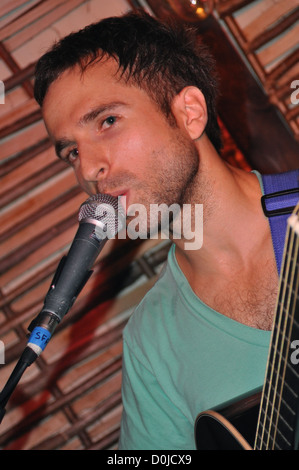 The Hoosiers performing live at a private party hosted by the band in Shoreditch House London ...