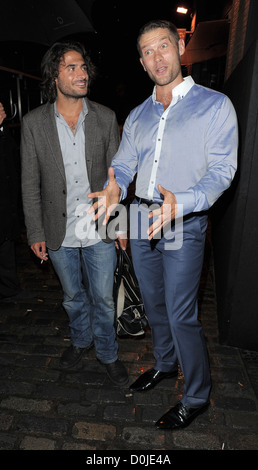 Marc Elliott and John Partridge Inside Soap Awards , held at Shaka Zulu ...