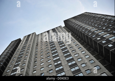 tower blocks gorbals area of glasgow 1992 Stock Photo - Alamy
