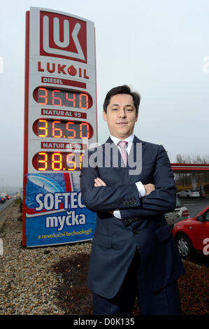 Head for Central Europe of Russian oil company Lukoil Bulat Subaev ...