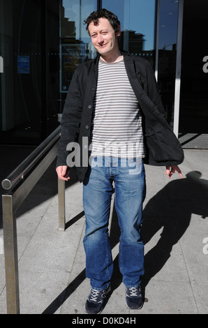 Robert Arkins The original cast members of 'The Commitments' outside ...