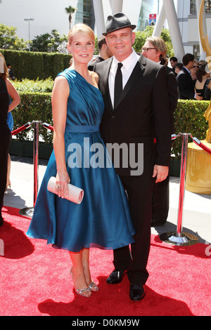 Lisa O'Malley and Mike O'Malley 2010 Creative Emmy Awards at the Nokia ...