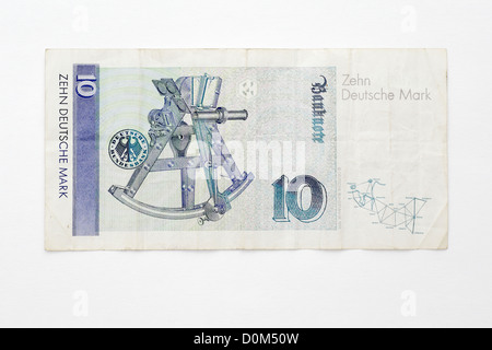 Germany 10 Deutsche Mark Note Stock Photo - Alamy