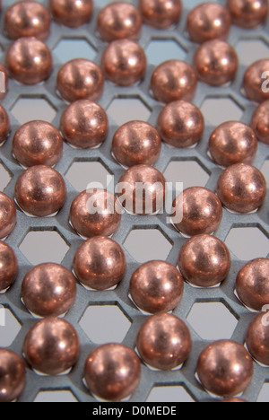 Modern metallic honeycomb and hexagon background pattern. 3d rendering ...