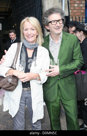 Trudie Goodwin and Jeff Stewart outside the ITV studios London, England ...