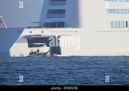 Andrey Melnichenko's £200 million super-yacht in Malibu Los Angeles ...