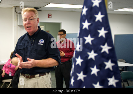 Federal Coordinating Officer Michael Byrnes meets with FEMA's local ...