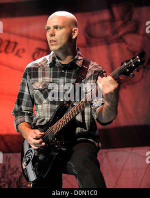 Josh Rand of 'Stone Sour' performing on stage during the 'Rockstar ...