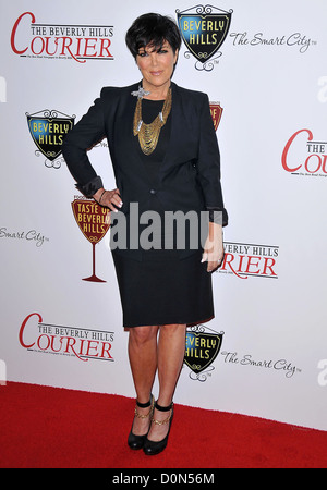 Kris Jenner Beverly Hills Mayor Jimmy Delshad presents the Key to the ...