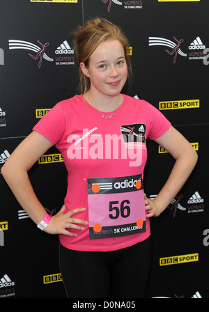 Lisa Backwell at a photocall for the Adidas Women's 5K Challenge in ...
