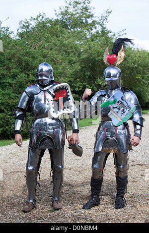 Jousters Steve 'The Mallett' Mallett and Seán Francis George clash ...