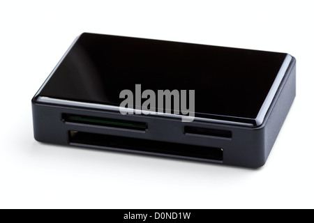 USB card reader isolated on a white background Stock Photo - Alamy