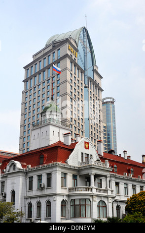 Russian Embassy in Shanghai, China Stock Photo - Alamy