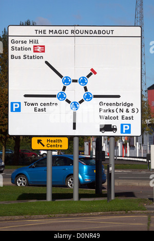 The Magic Roundabout Swindon Stock Photo - Alamy