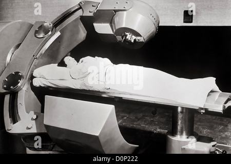 Cancer Patient Receiving Cobalt Therapy Stock Photo - Alamy