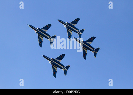 The Blue Impulse aerobatic display Japan Stock Photo - Alamy
