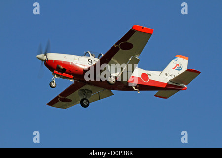 The Fuji T-7 primary trainer aircraft of Japan Air Self-Defense Force ...