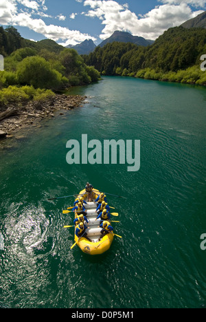 Rafting the Futaleufu River in Chile Stock Photo - Alamy