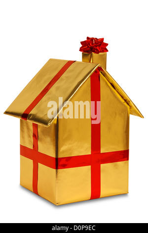 Relocation, real estate and moving concept - Young cheerful couple ...