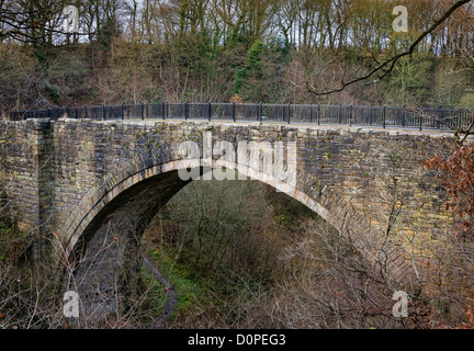 Causey Arch Railway Bridge Stock Photo - Alamy
